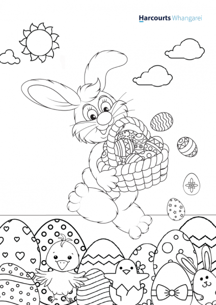 Easter Colouring-in Competition 2022 | | Harcourts Whangarei